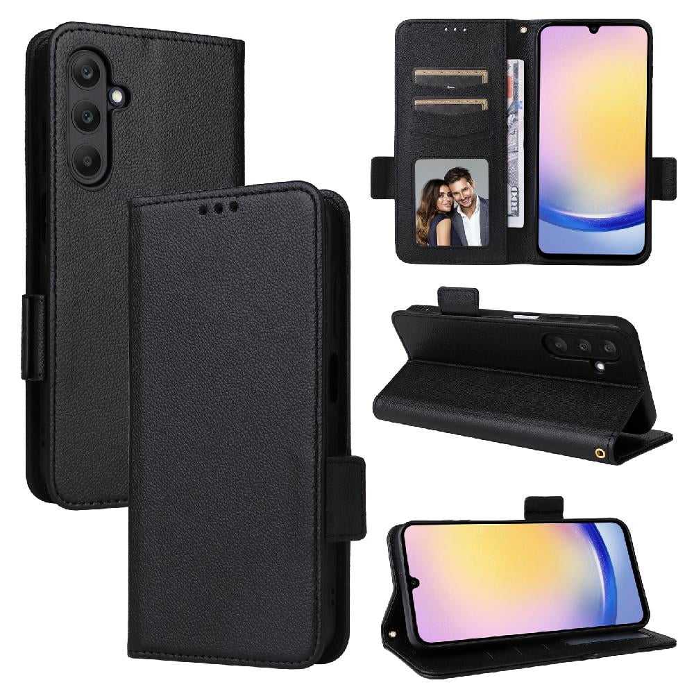 Case for Samsung Galaxy A25 5g Wallet Pu Leather Magnetic Side Buckle ...