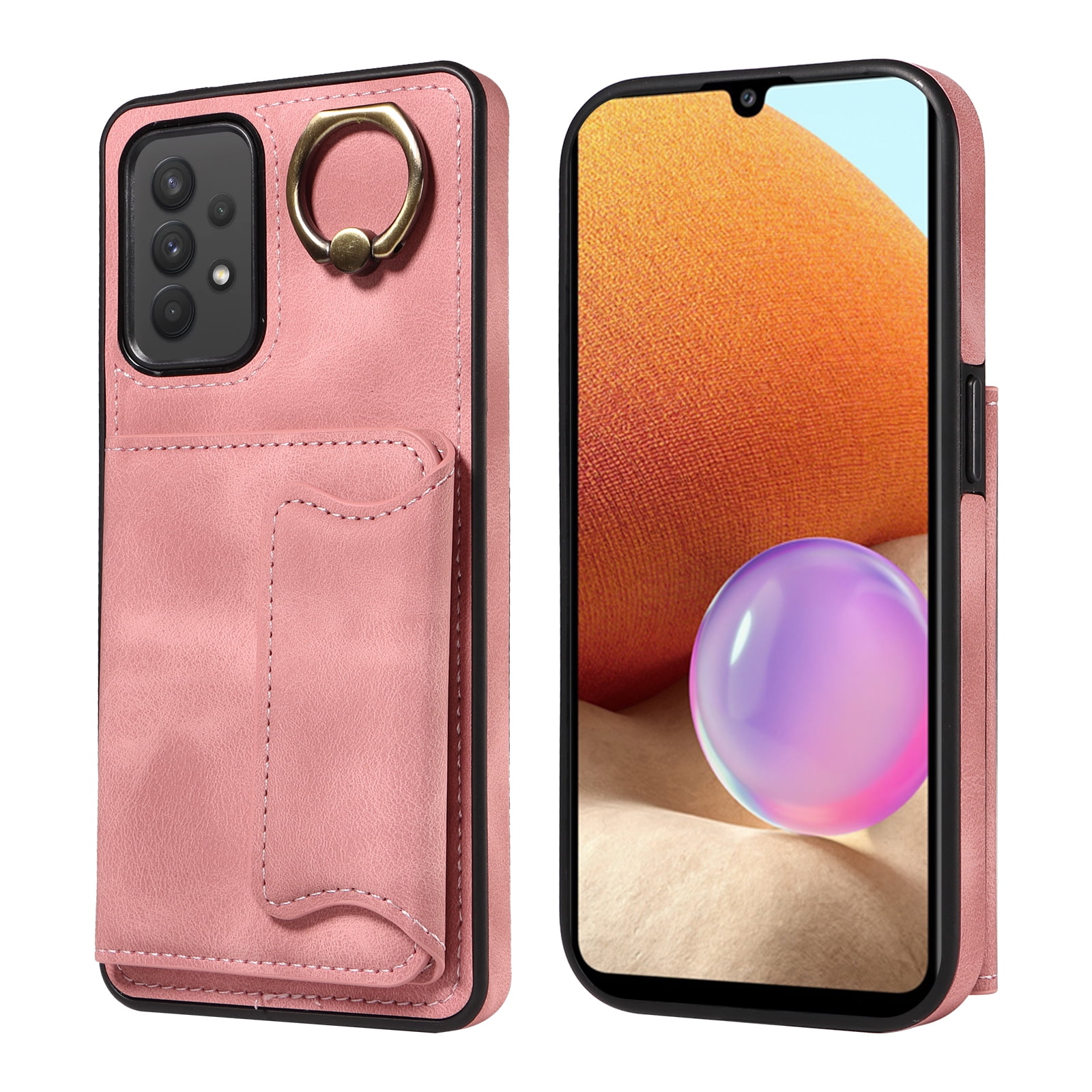 Case for Samsung Galaxy A32 4G (NOT for 5G), PU Leather 3 Card Slots ...