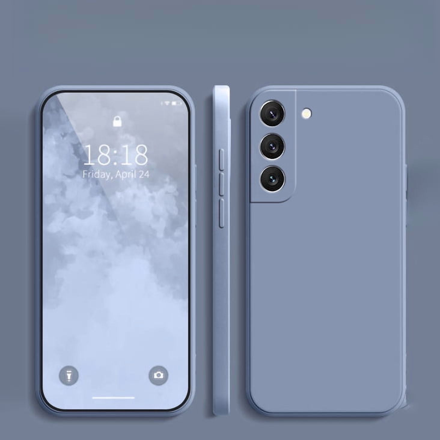 Case for Samsung Galaxy S20 FE, Slim Solid Color Liquid Silicone ...