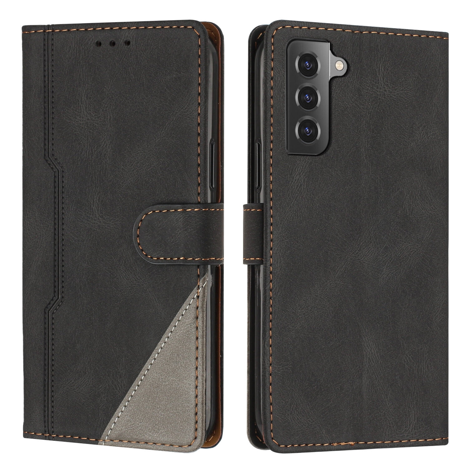 Case for Samsung Galaxy S21 5G PU Leather Flip Folio Cover with Card ...