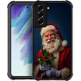 Case for Samsung Galaxy S22 Plus, Santa Claus Design for Men & Boys ...