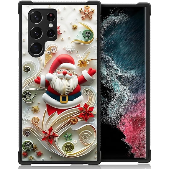 Case for Samsung Galaxy S22 Ultra, Passionate Santa Claus S22 Ultra for ...