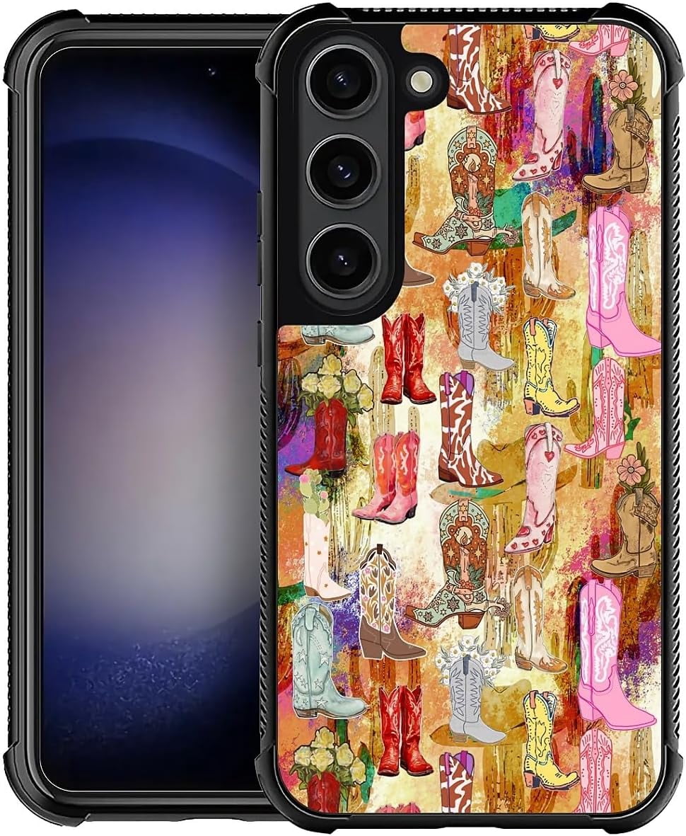 Case for Samsung Galaxy S23,Anti-Scratch Reinforced Corners Shockproof ...
