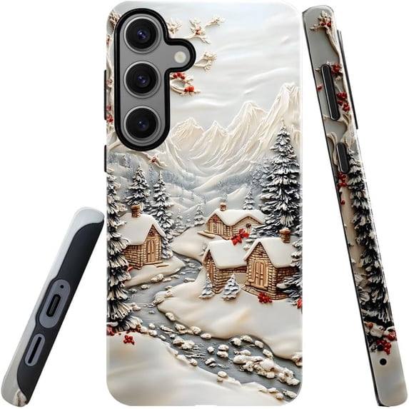 Case for Samsung Galaxy S23 FE, Military-Grade Protection Cover, Snowy ...