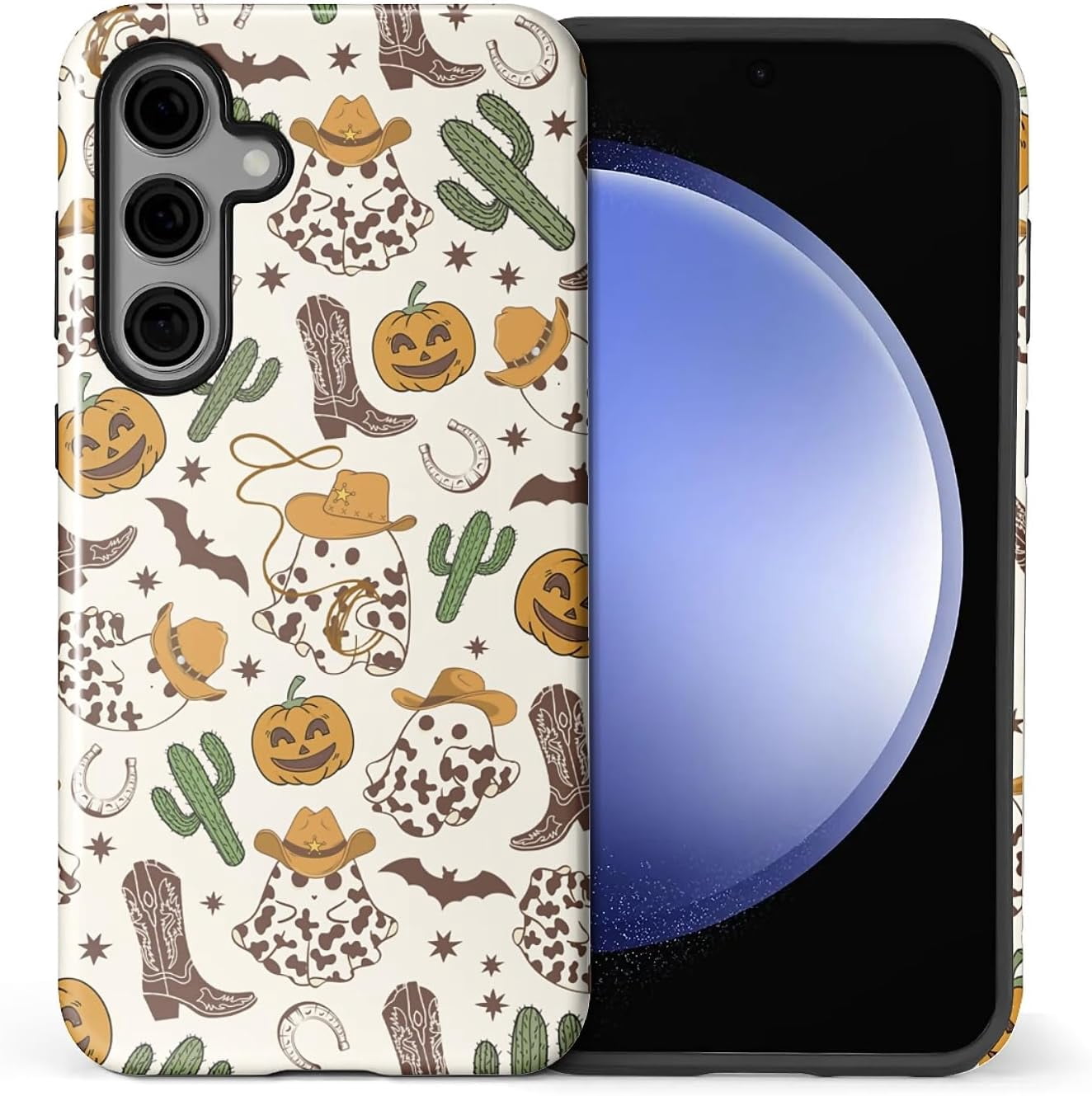 Case for Samsung Galaxy S23 FE, Scratch Resistant Hybrid Double Layer ...