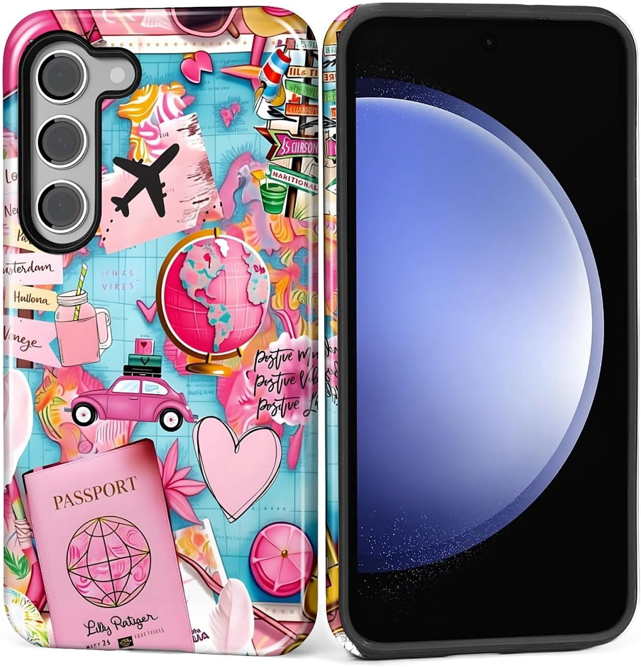 Case for Samsung Galaxy S23 Plus, Lovely Phone Case for Girls Women ...