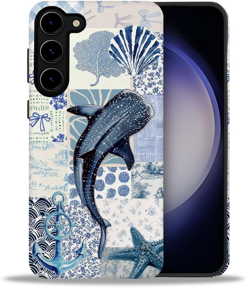 Case for Samsung Galaxy S23 Plus, Military-Grade Protection Cover, Blue ...