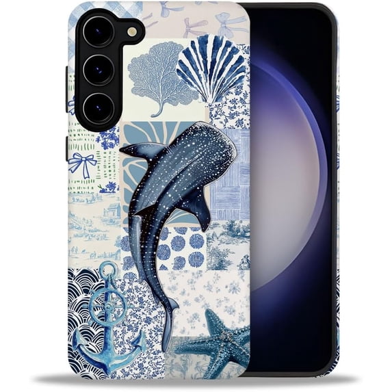 Case for Samsung Galaxy S23 Plus, Military-Grade Protection Cover, Blue ...