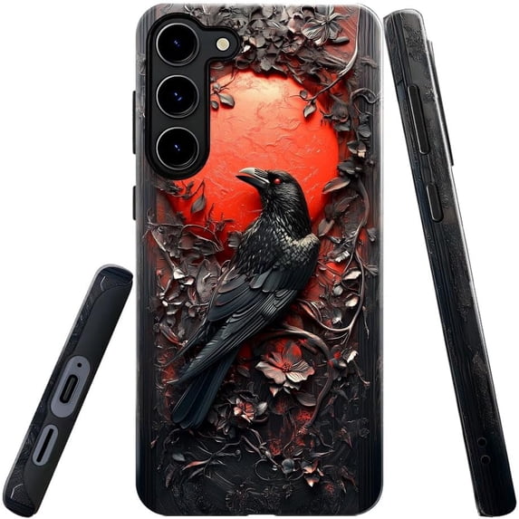 Case for Samsung Galaxy S23 Plus,Military-Grade Protection Cover,Crow ...