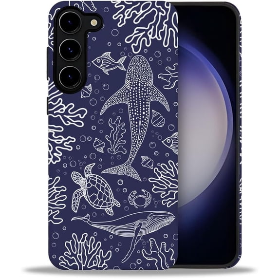 Case for Samsung Galaxy S23 Plus, Military-Grade Protection Cover, Navy ...