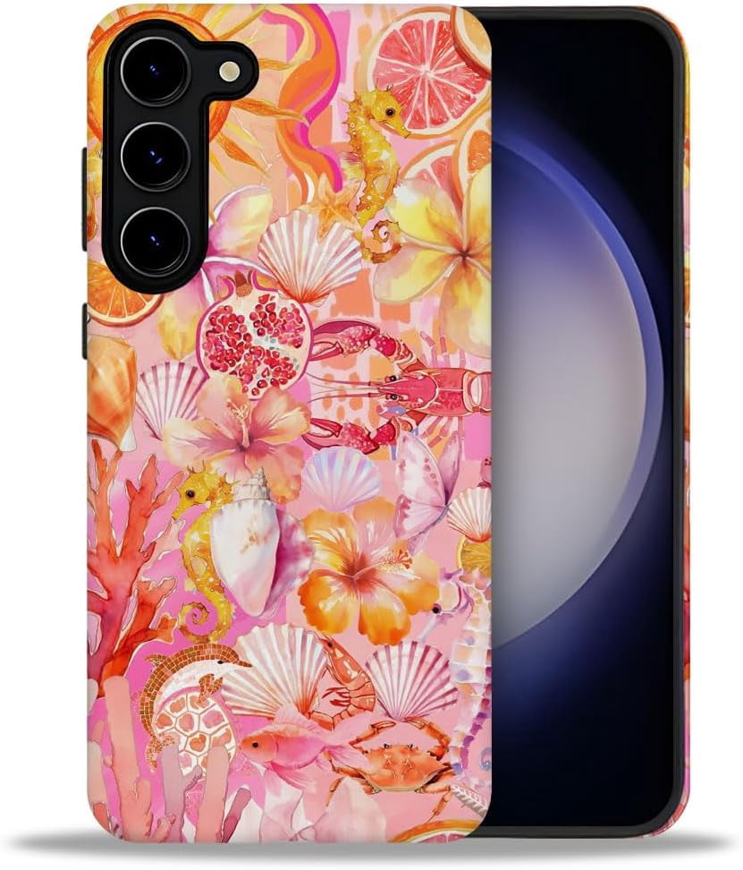 Case for Samsung Galaxy S23 Plus, Military-Grade Protection Cover, Pink ...