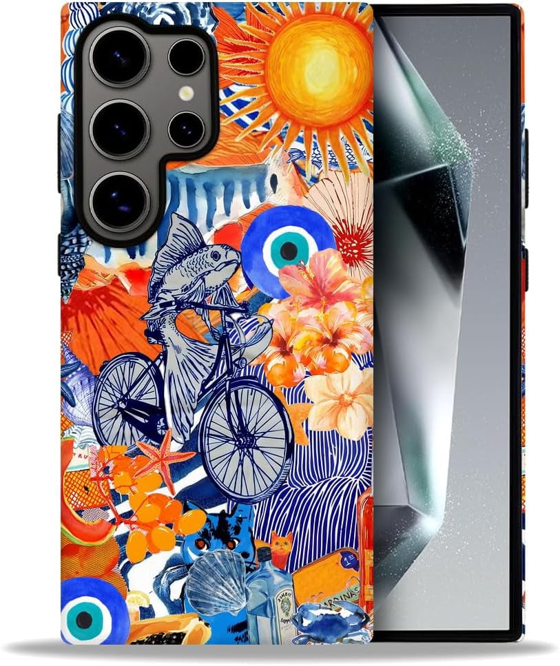 Case for Samsung Galaxy S23 Ultra, Fits Frosted Case Design for Girl ...