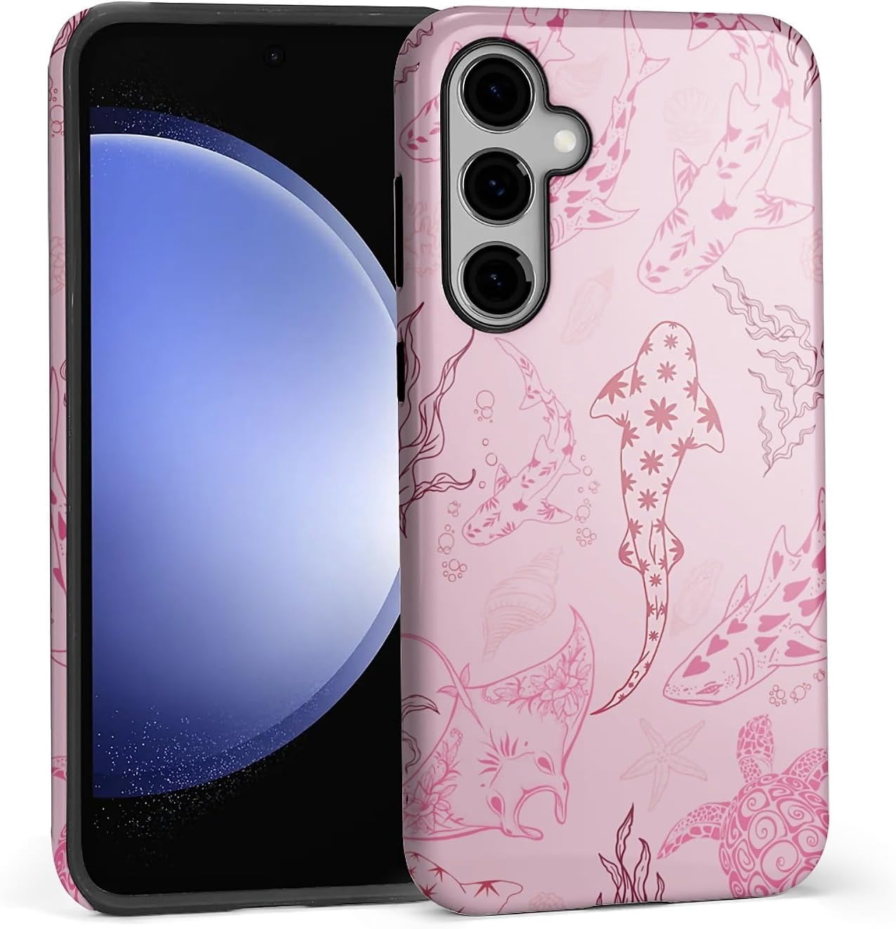 Case for Samsung Galaxy S24, Camera Full Shell Protection Soft Phone ...