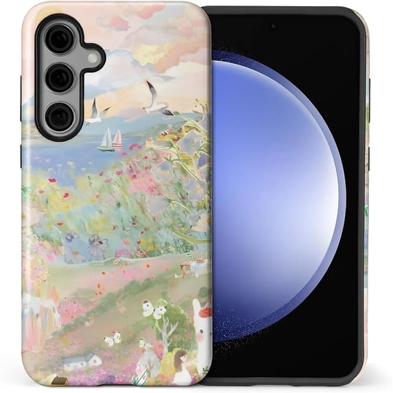 Case for Samsung Galaxy S24, Lovely Phone Case for Girls Women, Scratch ...