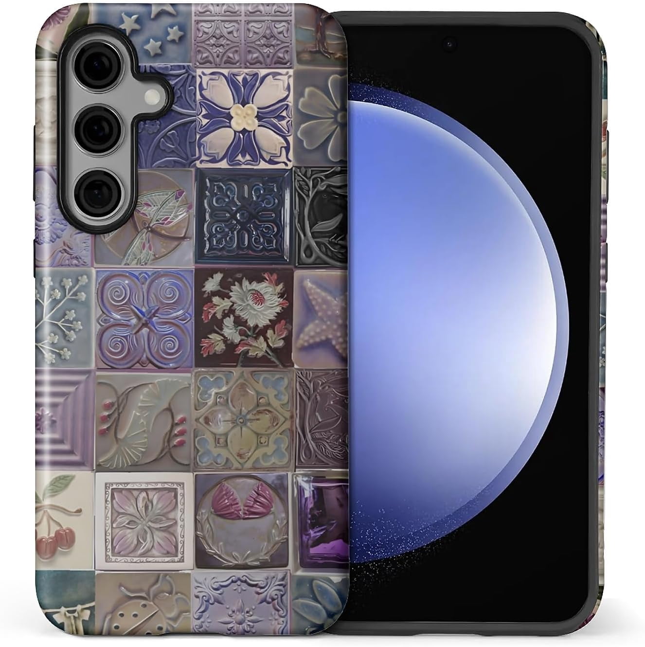 Case for Samsung Galaxy S24, Lovely Phone Case for Girls Women, Scratch ...