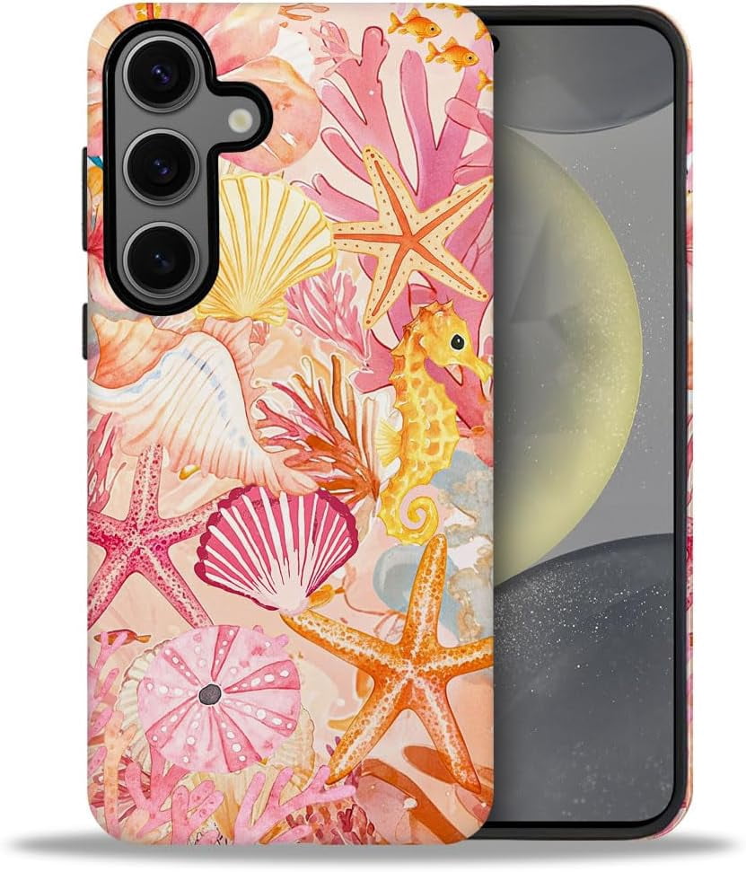 Case for Samsung Galaxy S24, Military-Grade Protection Cover, Pink ...