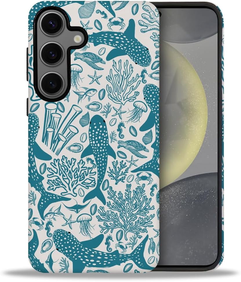 Case for Samsung Galaxy S24, Military-Grade Protection Cover, Teal ...