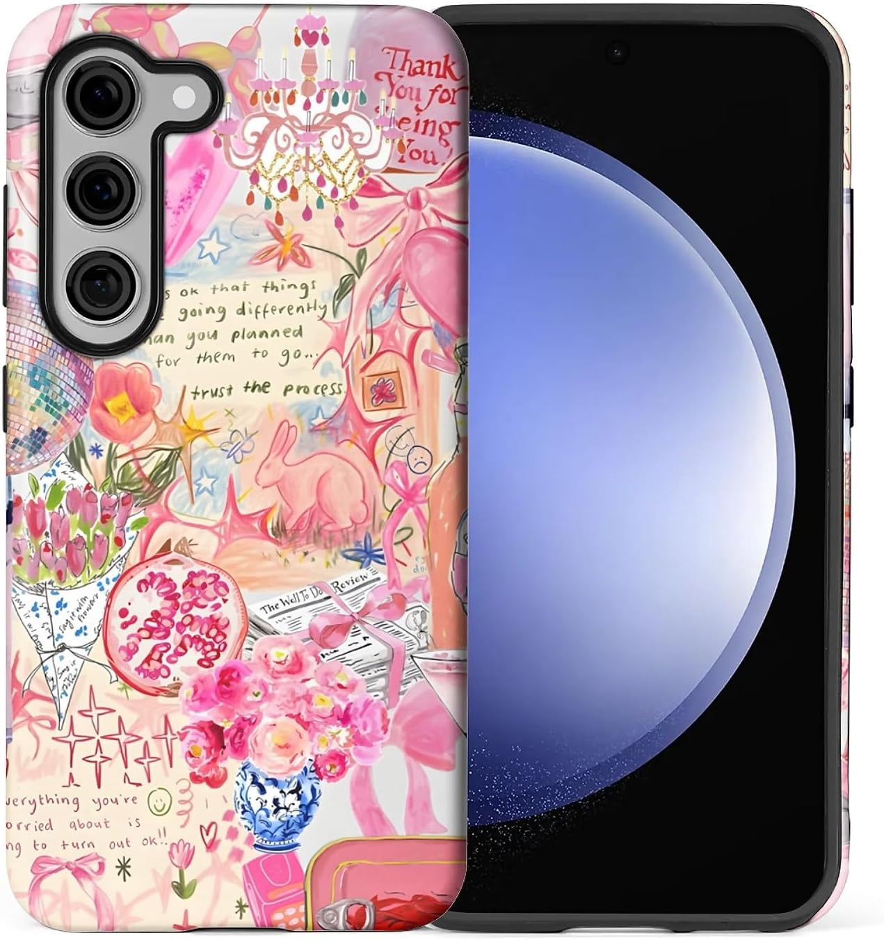 Case for Samsung Galaxy S24 Plus, Lovely Phone Case for Girls Women ...