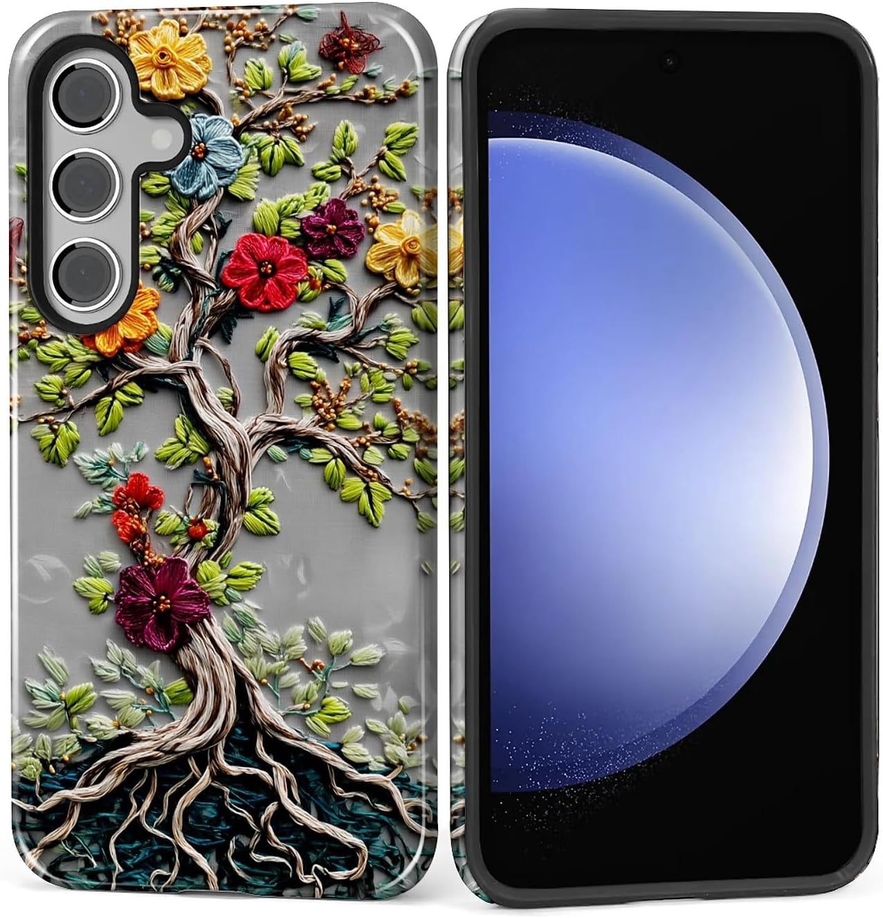 Case for Samsung Galaxy S24 Plus, Shockproof Hard Shell + Soft Silicone ...