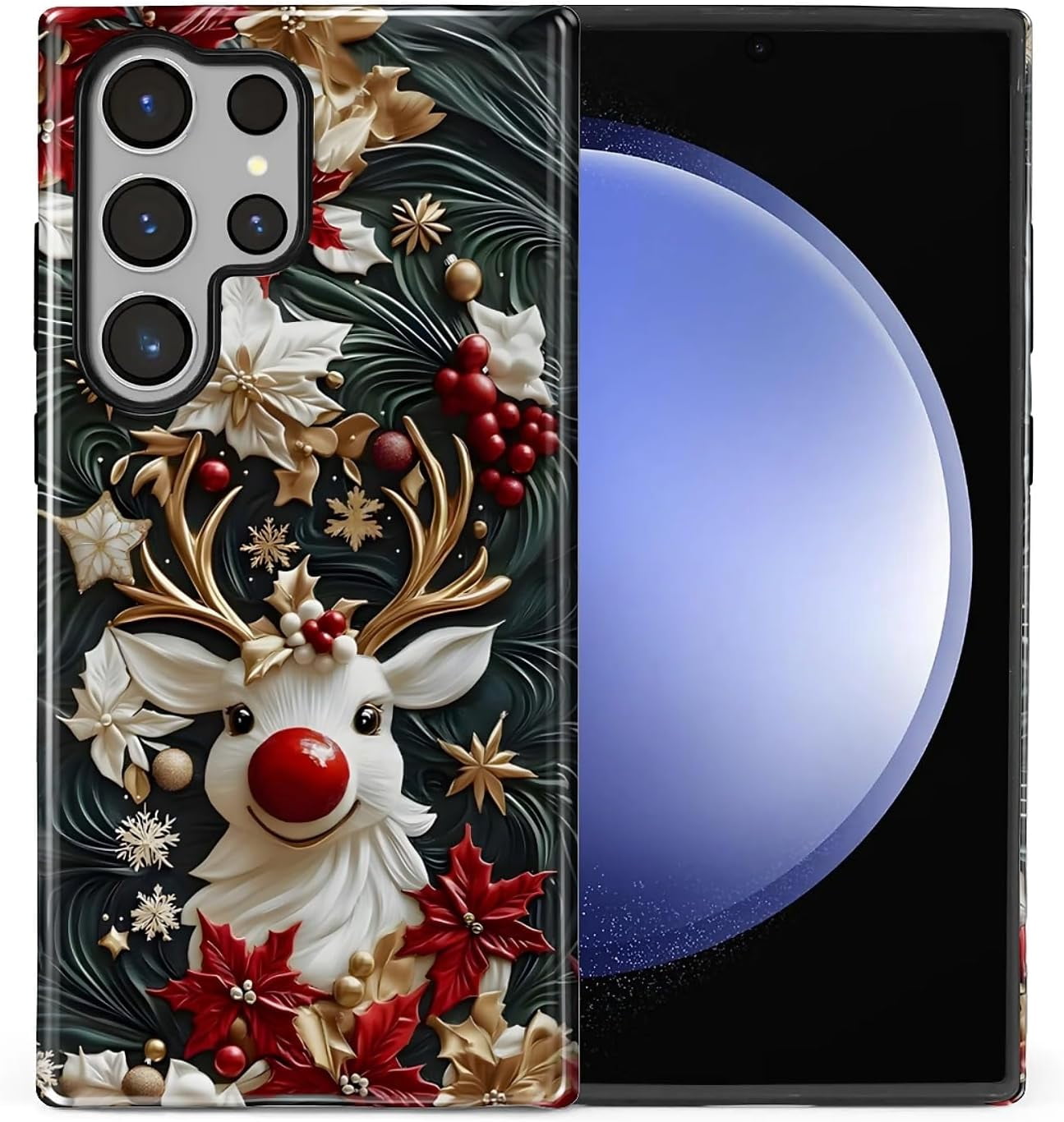Case for Samsung Galaxy S24 Ultra, Camera Full Shell Protection Soft ...