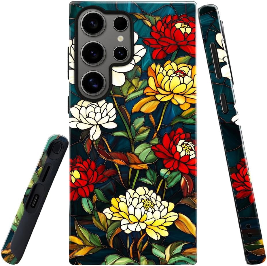 Case for Samsung Galaxy S24 Ultra,Military-Grade Protection Cover,Retro ...