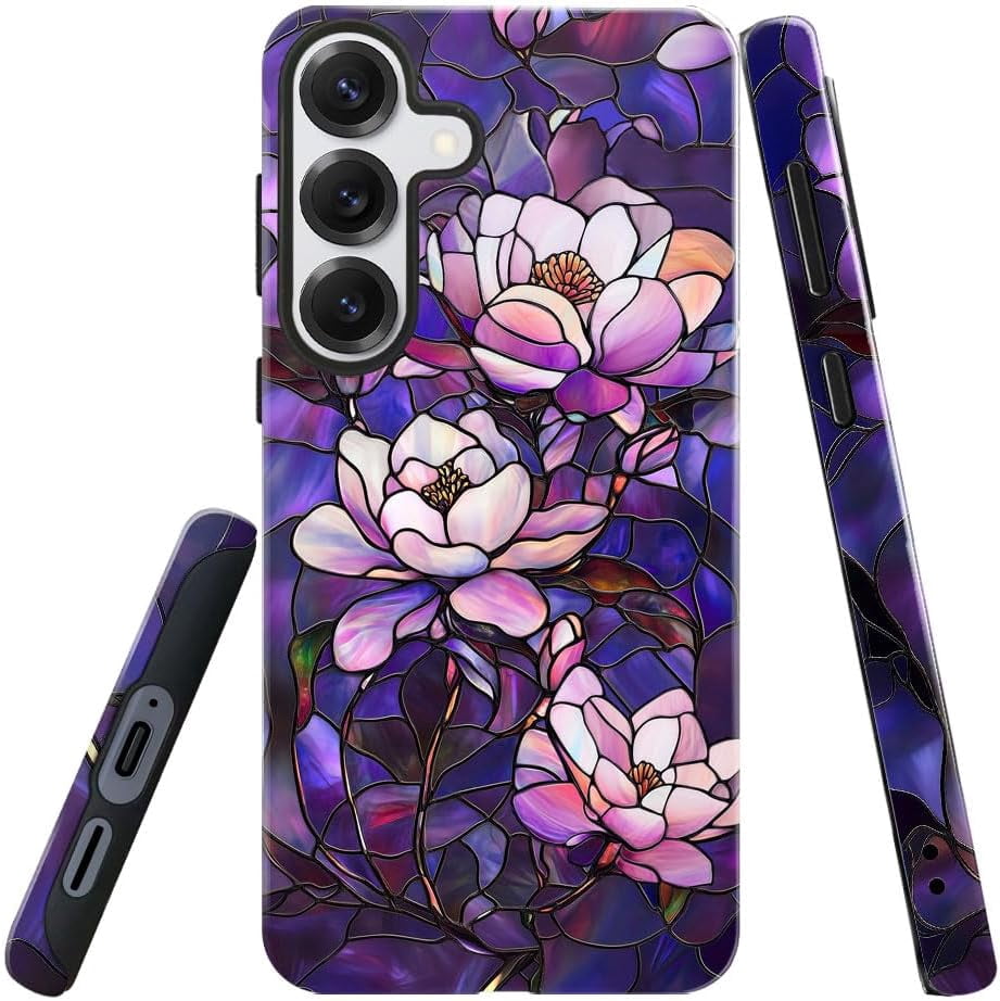 Case for Samsung Galaxy S25, Military-Grade Protection Cover, Stained ...