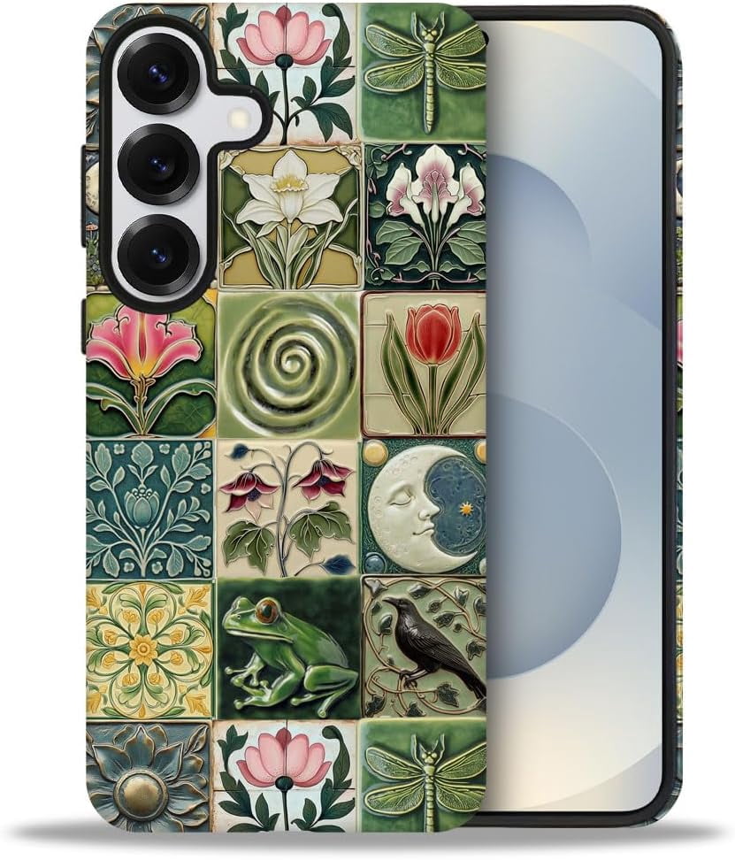 Case for Samsung Galaxy S25, Military-Grade Protection Cover, Vintage ...