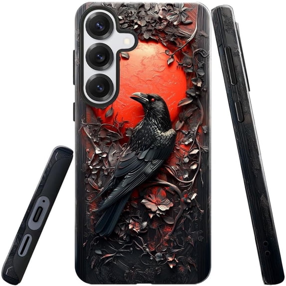 Case for Samsung Galaxy S25 Plus,Military-Grade Protection Cover,Crow ...