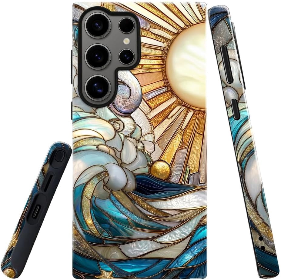 Case for Samsung Galaxy S25 Ultra,Military-Grade Protection Cover,Sea ...