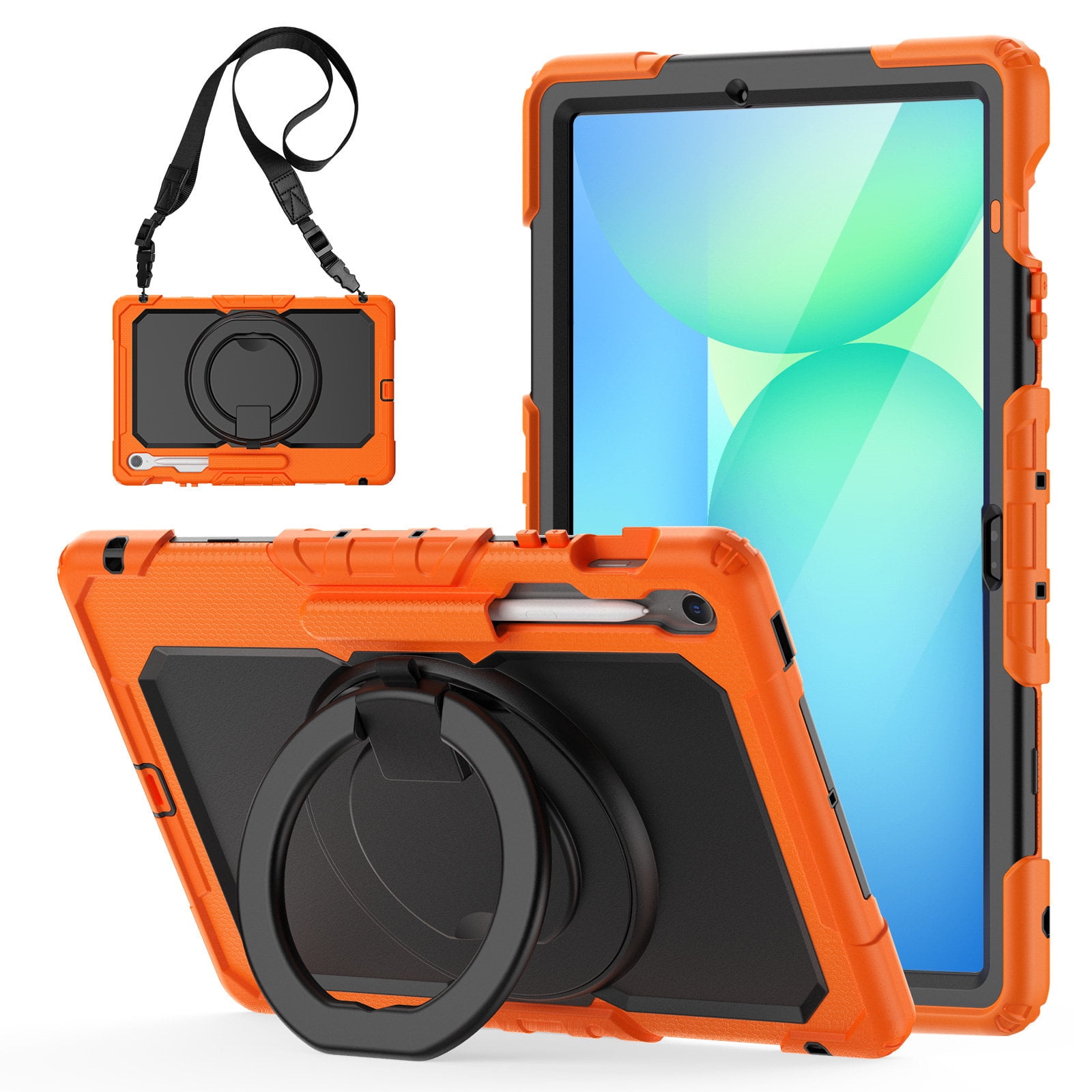 Case for Samsung Galaxy Tab S10 FE+ Plus 13.1 inch 2025, 360 Rotating ...