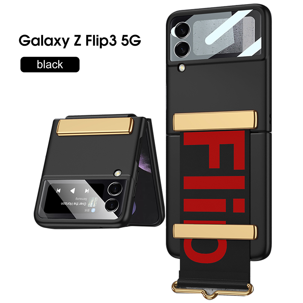 Case for Samsung Galaxy Z Flip 3 5G, Flip Rugged Hybrid Kickstand ...