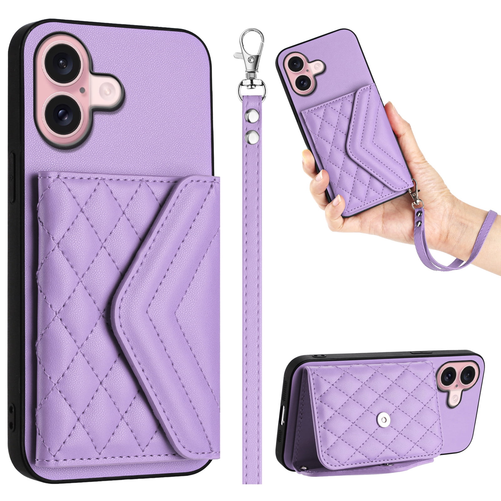Case for Samsung GalaxyA33 5G Quilted phone case with a card slot and ...