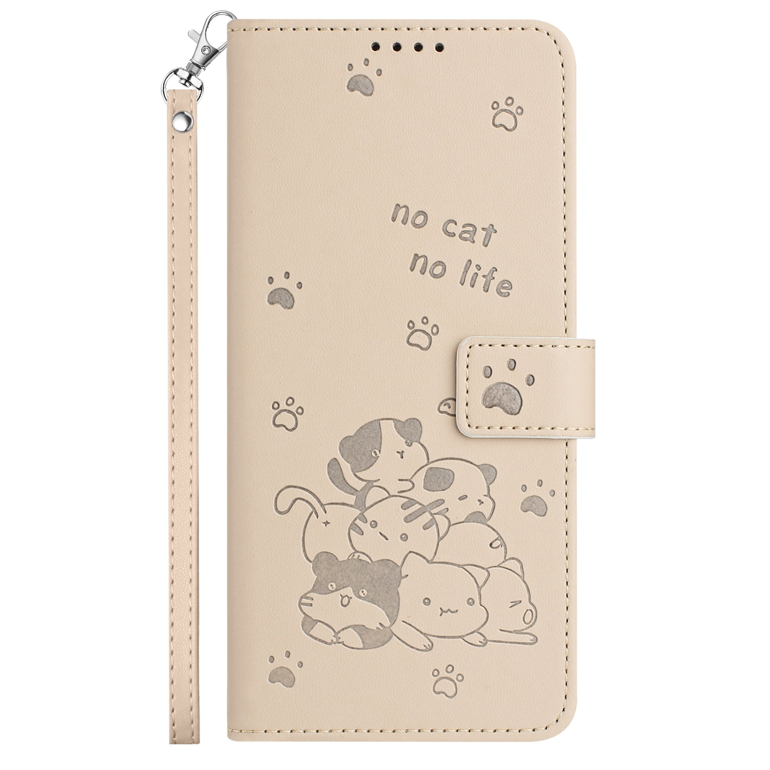 Case for Samsung M15 5G Cute cartoon wallet case, cartoon cat flip case ...