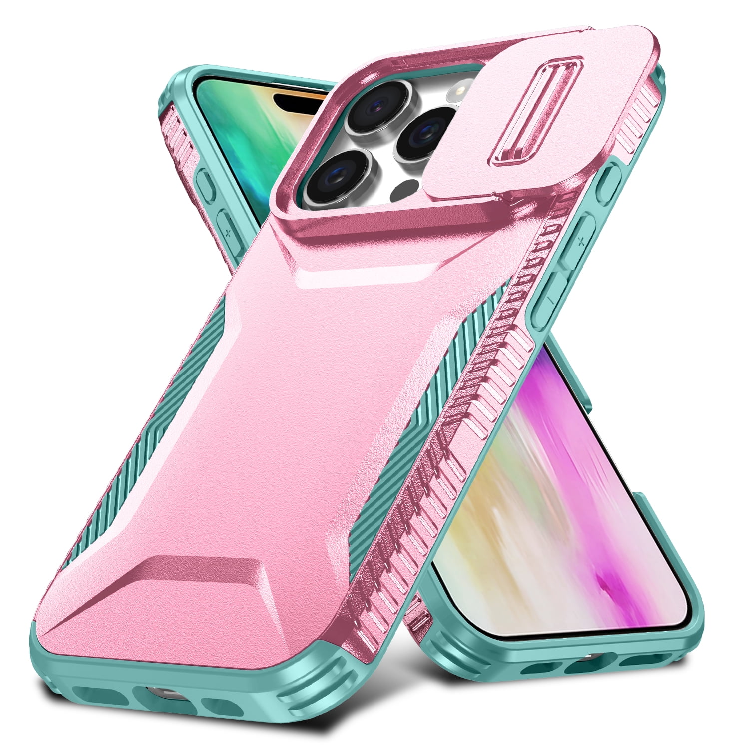 Case for Samsung S22U Sliding camera cover, military grade shock ...