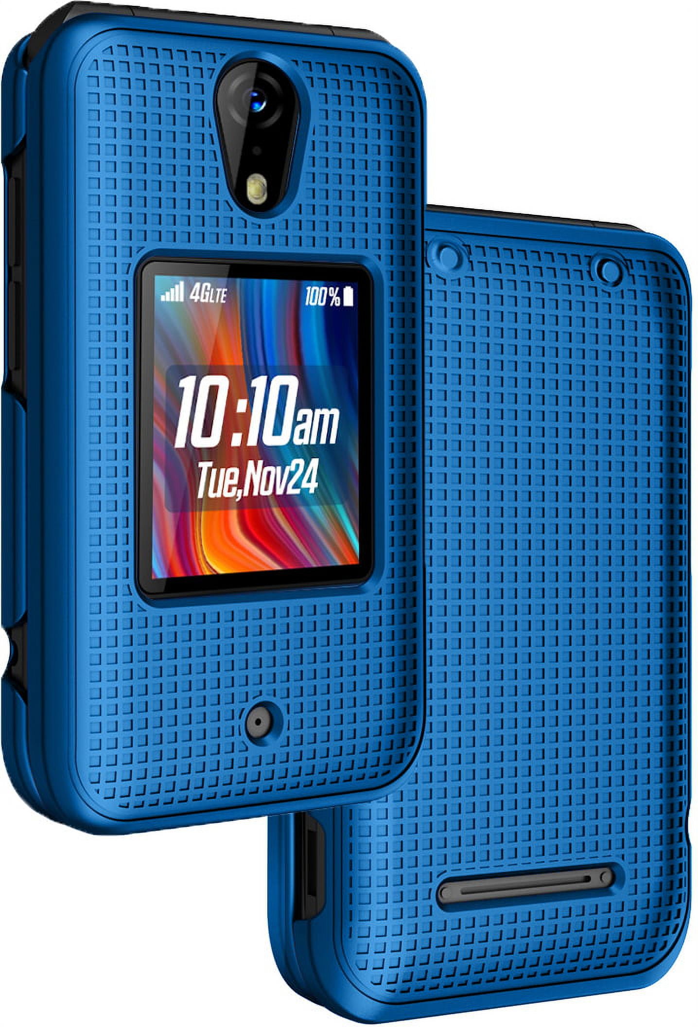 Schok Flip 2022 Phone Case, Slim Hard Shell, Grid Texture, for T-Mobile ...