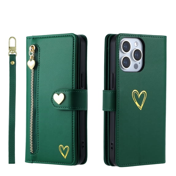 Case for Sharp Aquos Sense 5G Wallet phone case with zipper pocket ...