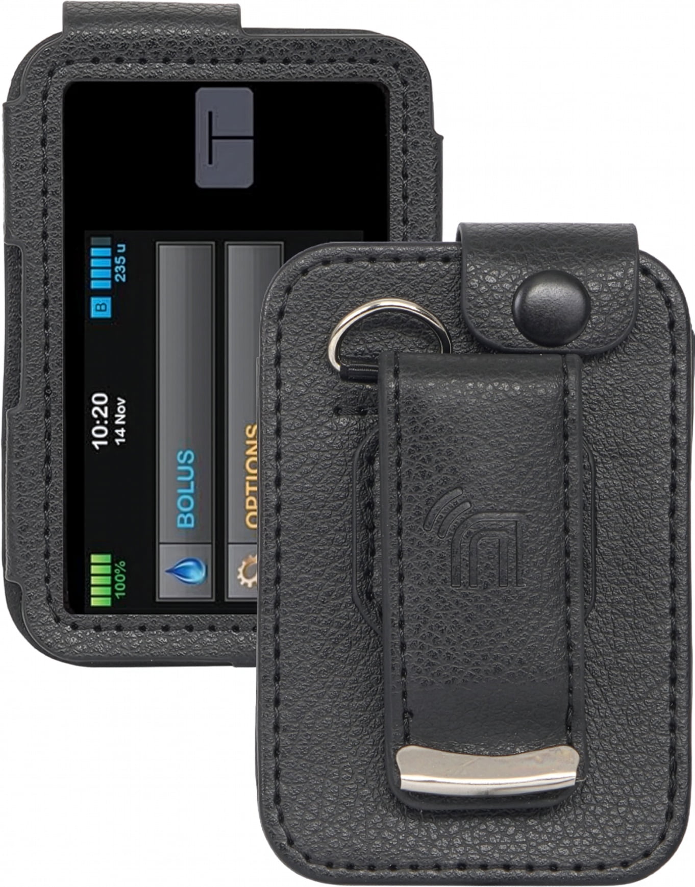Case for Tandem t:Slim X2 Insulin Pump, Form-Fit Cover [Built-In Screen ...