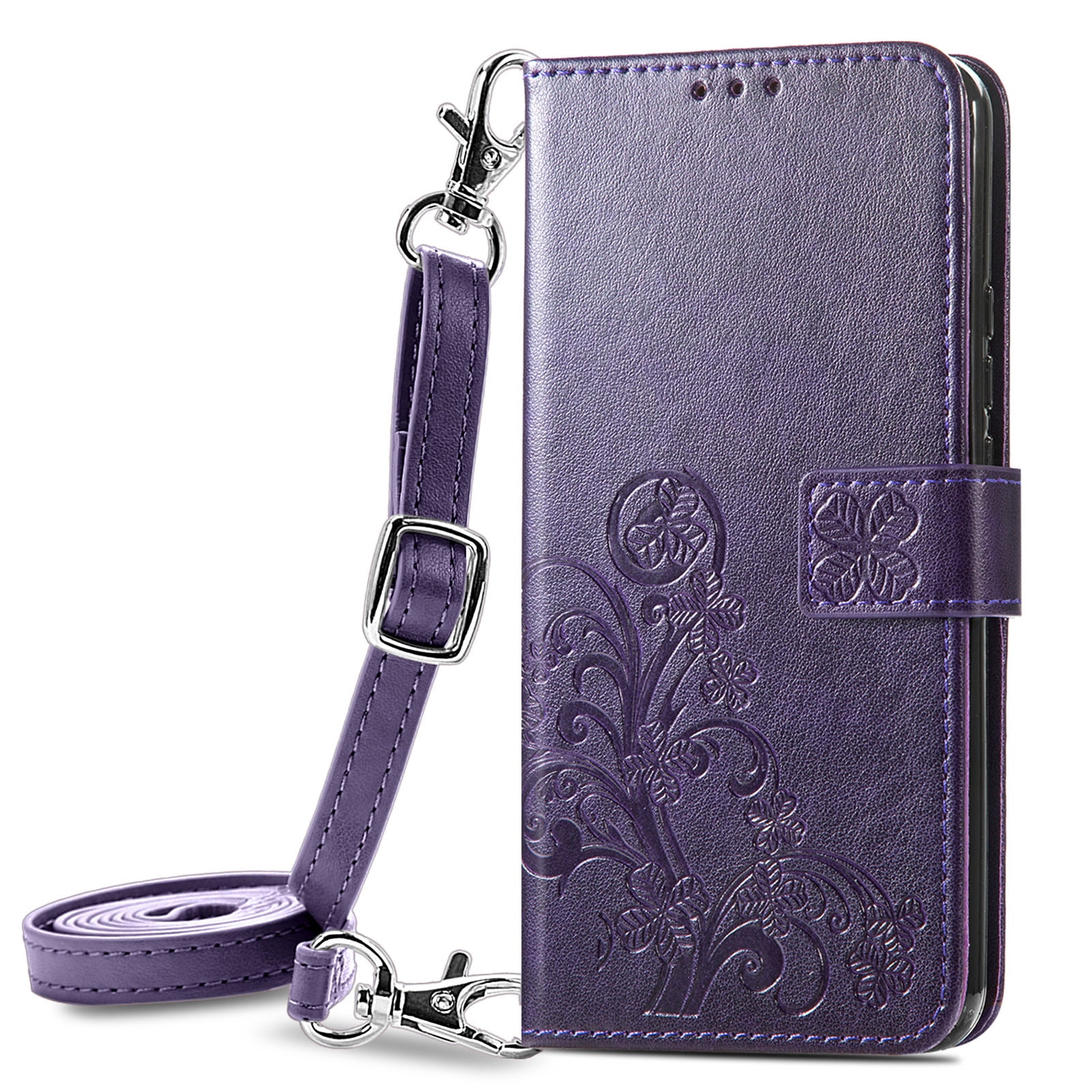 Case for Vivo V2317A Wallet phone case, PU+TPU leather flip stand shell ...