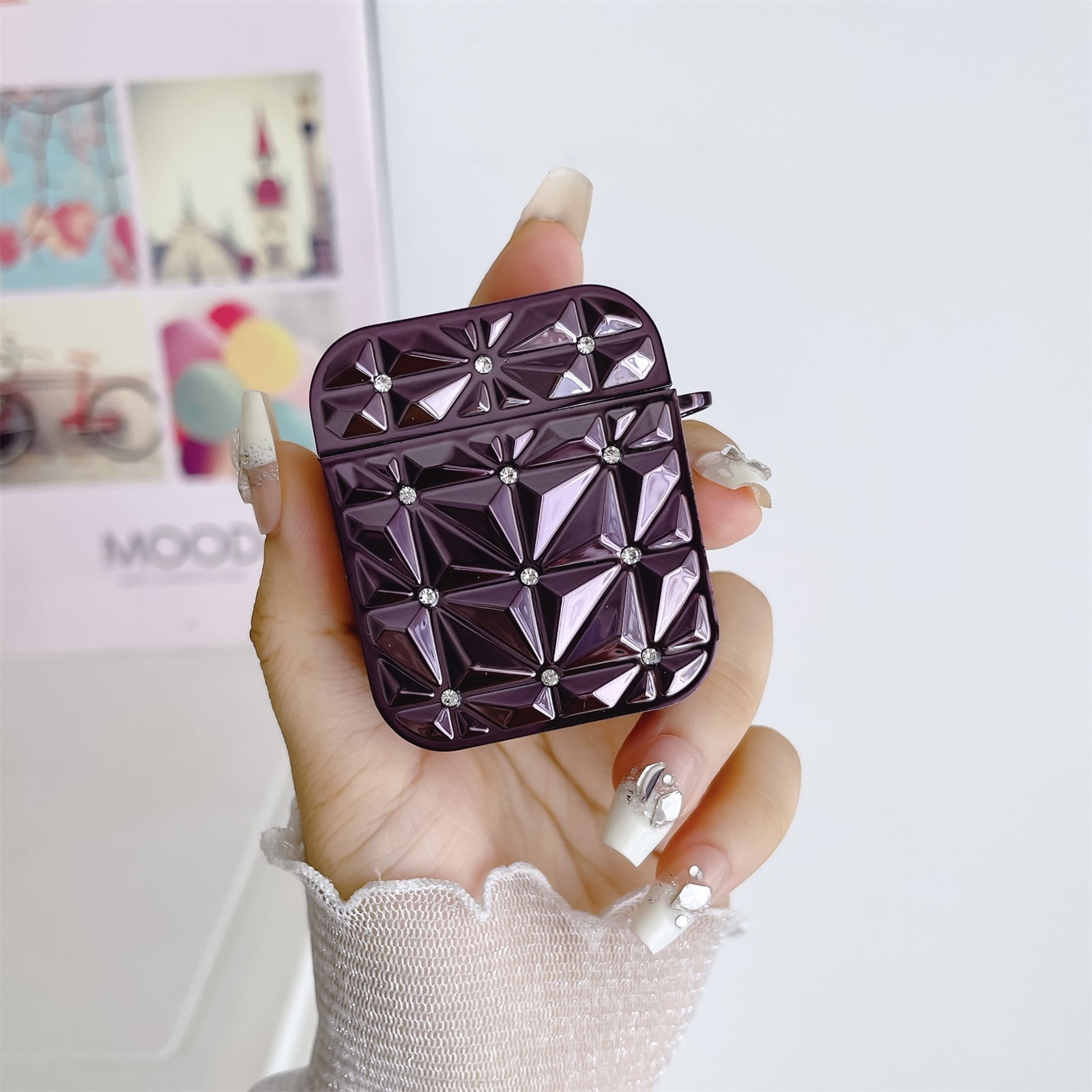 Case for airpods pro 2 air pod 1/2/3 -4 (PURPLE,for AirPods Pro 2 ...