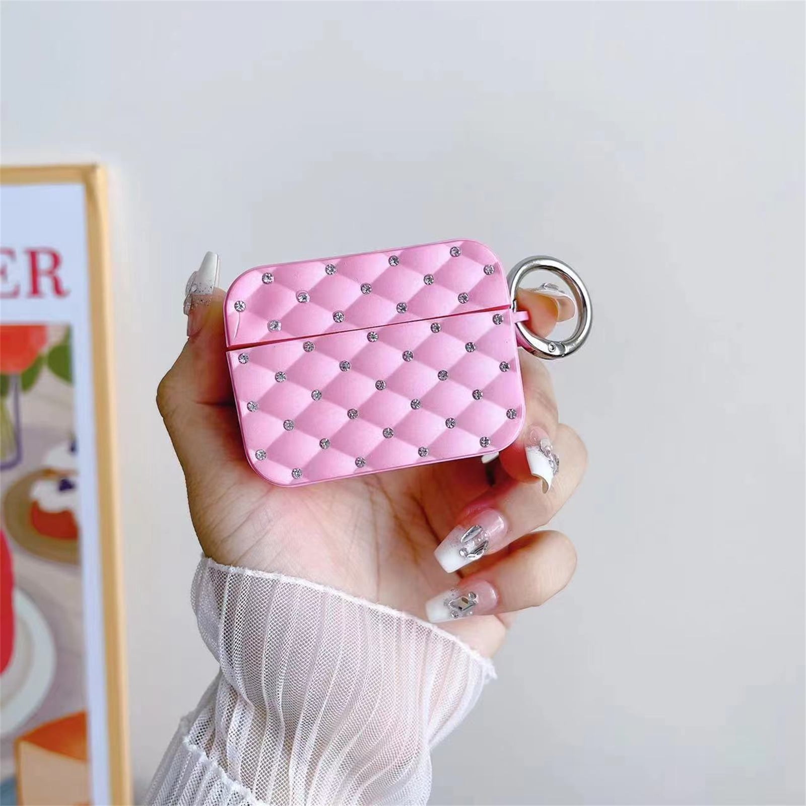 Case for airpods pro 2 air pod 1/2/3 -5 (Pink,for AirPods Pro 2 ...