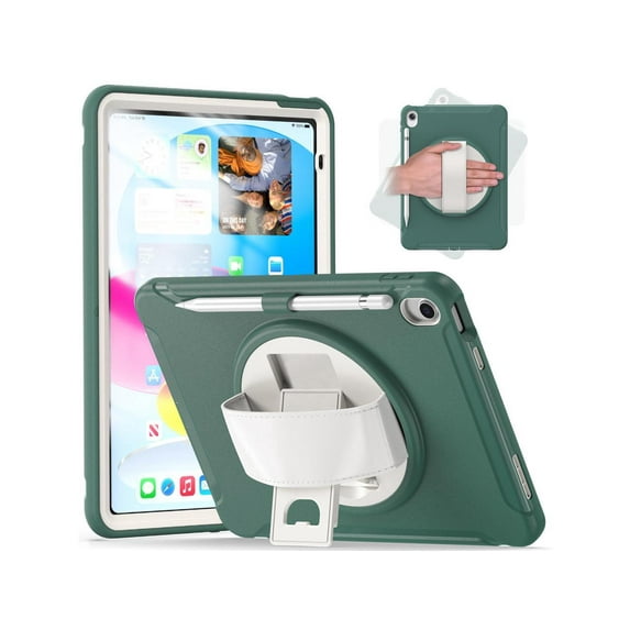 Case for iPad 10th Generation 10.9 Inch 2022 with Pencil Holder,360 ...