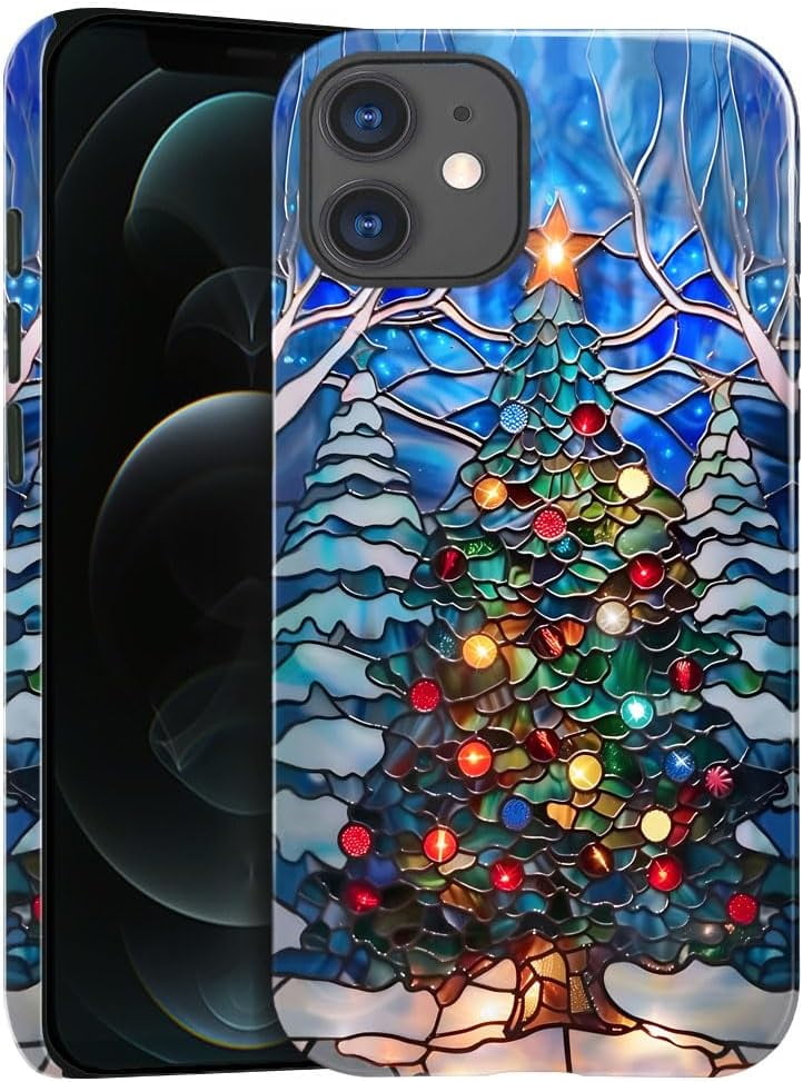 Case for iPhone 12 - [Drop Protection Phone Cover] - Glossy Hybrid Case ...