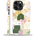 Case for iPhone 12 Pro Max,Love Bow Collage Exquisitely Pattern Double ...