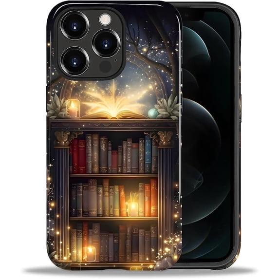 Case for iPhone 12 Pro Max, PC Hard Shell Silicone Inner Bumper 2 in 1 ...