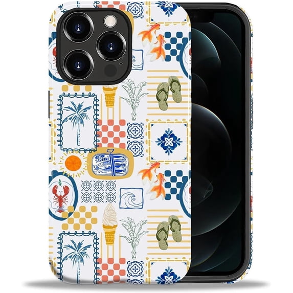 Case for iPhone 12 Pro Max, PC Hard Shell & Silicone Inner Bumper, Anti ...
