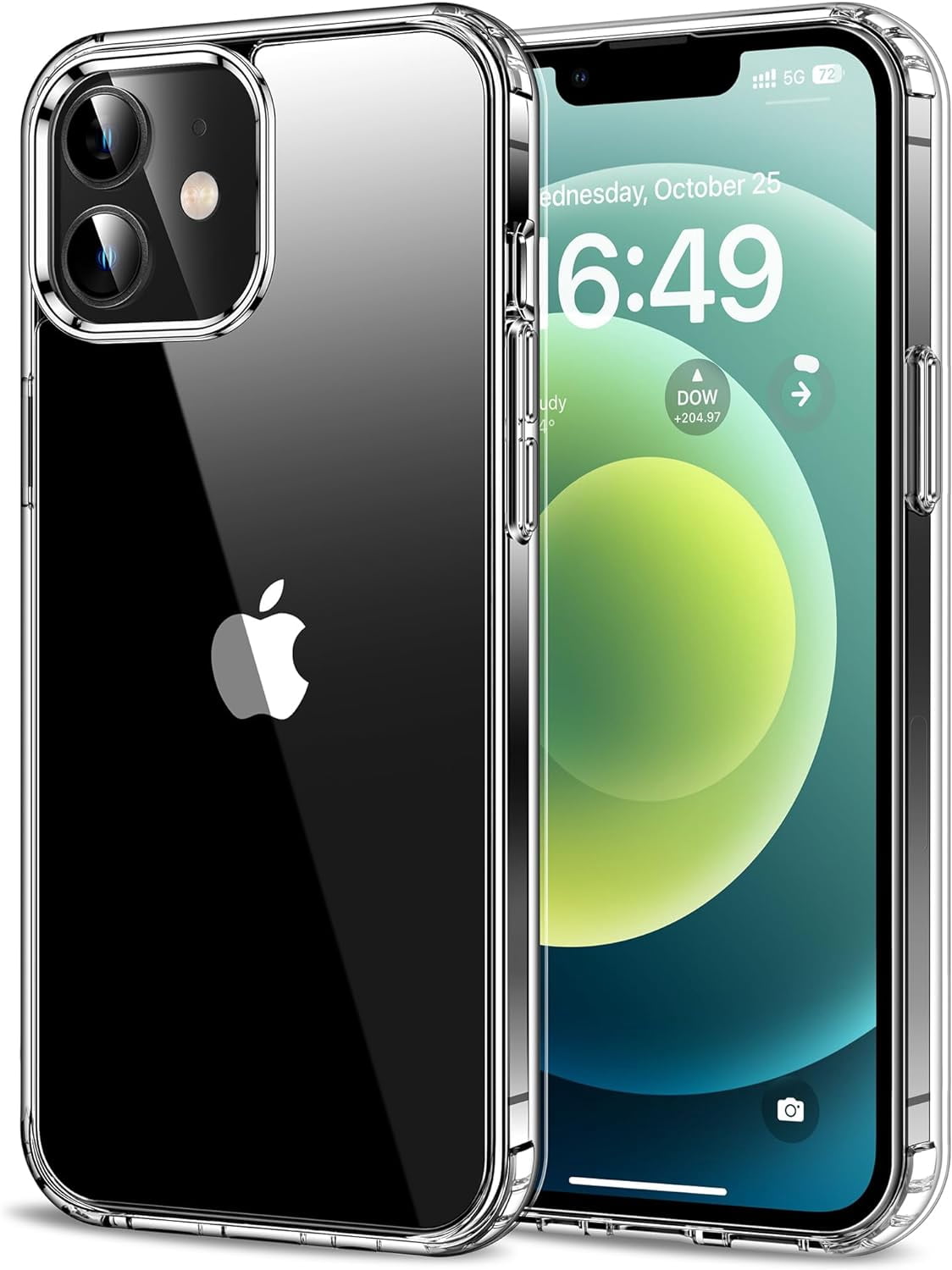 Case for iPhone 12 and iPhone 12 Pro 6.1-Inch, Non-Yellowing, Drop ...
