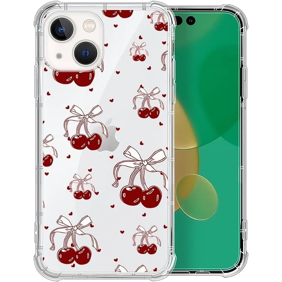 Case for iPhone 13 Mini,Drop Protection Slim Fit Clear Phone Cover TPU ...