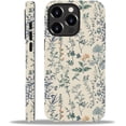 Case for iPhone 13 Pro Max,Floc Flower Splicing Exquisitely Pattern ...