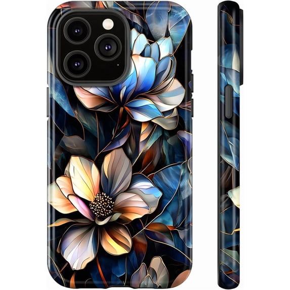 Case for iPhone 13 Pro Max, Vintage Magnolia Flowers Phone Case Drop ...