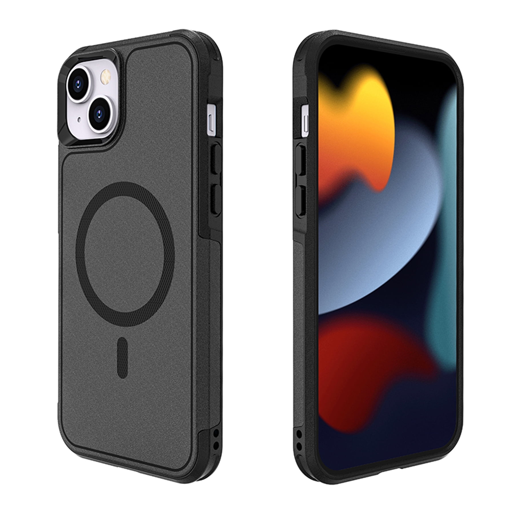 Case for iPhone 14, Hybrid Shockproof Cover Compatible with MagSafe ...